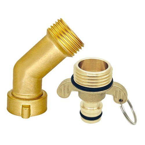 Two Ears /45 Degree Hose Elbow Adapter Washing Machine Connector for ...