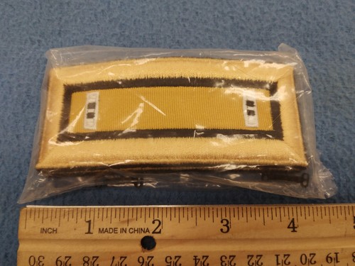 US ARMY ELECTRONIC WARFARE Shoulder Boards WARRANT OFFICER WO2 - MALE ...