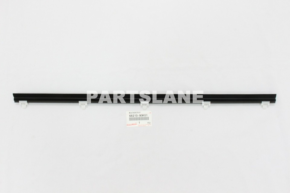 68210-90K01 Toyota OEM Genuine WEATHERSTRIP ASSY, FRONT DOOR GLASS ...