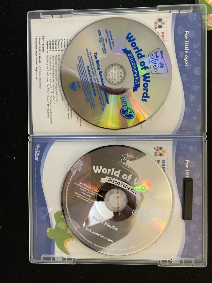 Baby Einstein: World of Words [EP] by Bill Weisbach (CD, 2 Discs ...