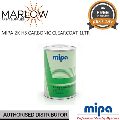 MIPA CARBONIC KLARLACK CARBON FIBRE HS 2K CLEARCOAT 1LTR | eBay
