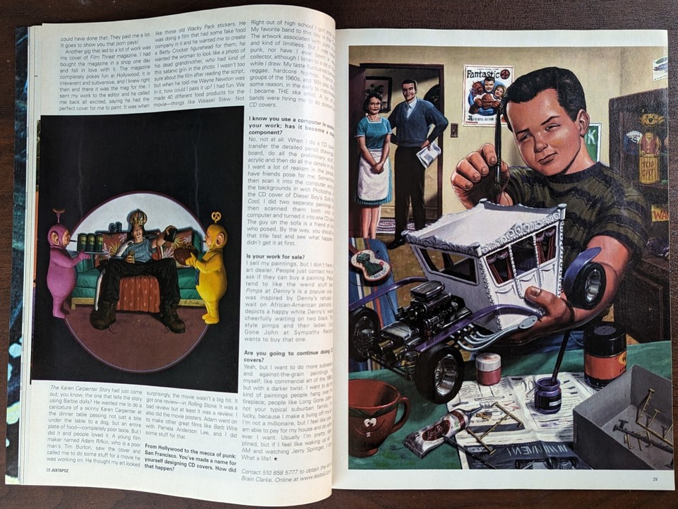 Juxtapoz Magazine - Sept/Oct 1999, Kent Bash, Brian Clarke, Moira Hahn ...