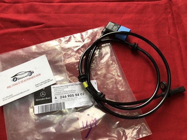 Mercedes-Benz CLA Coupe C117 Rear Left Wheel ABS Sensor A2469059402 ...