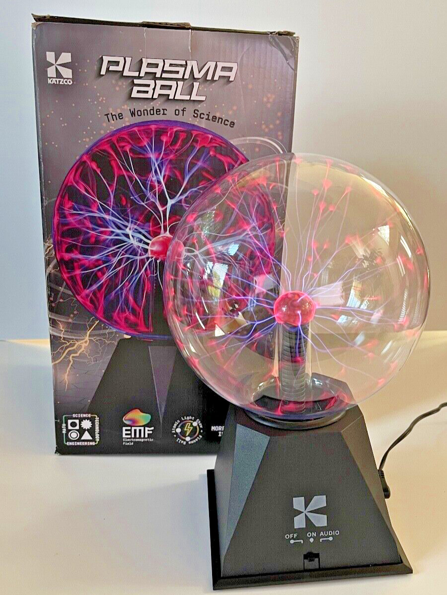 Nebula Plasma Ball With Sound