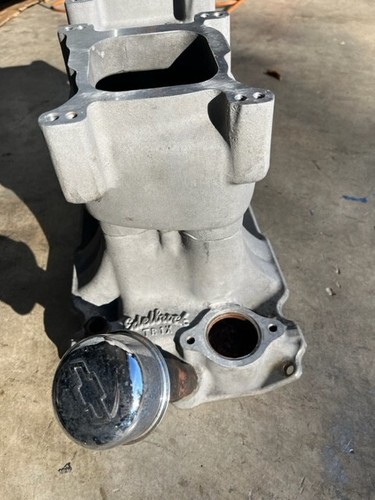 Edelbrock SBC Chevy Tunnel Ram Intake Manifold | TR1X | Aftermarket ...