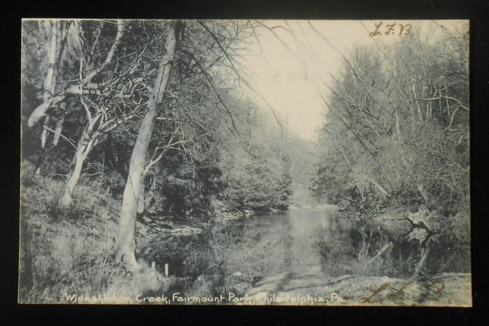 1906 RARE POSTMARK GRATERSFORD Wissahichon Creek Graterford ...