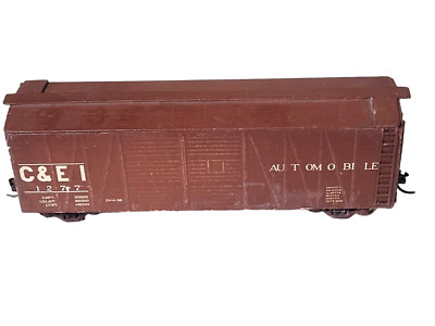 COMET CHICAGO & EASTERN ILLINOIS C&EI 1277 AUTOMOBILE BOXCAR - HO Scale ...
