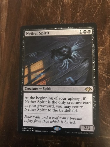 MTG Nether Spirit Modern Horizons 098/254 Regular Rare | eBay