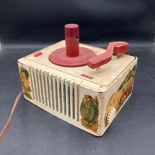 Vintage RCA Model 45-EY-26 Alice In Wonderland 45 Record Player Works ...