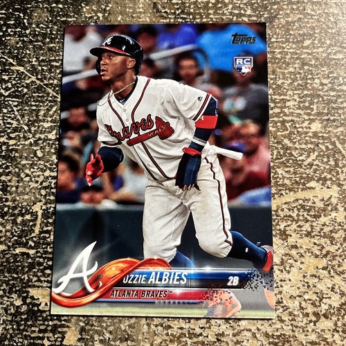 OZZIE ALBIES - 2018 TOPPS - ROOKIE CARD # 276 - ATLANTA BRAVES - MLB | eBay