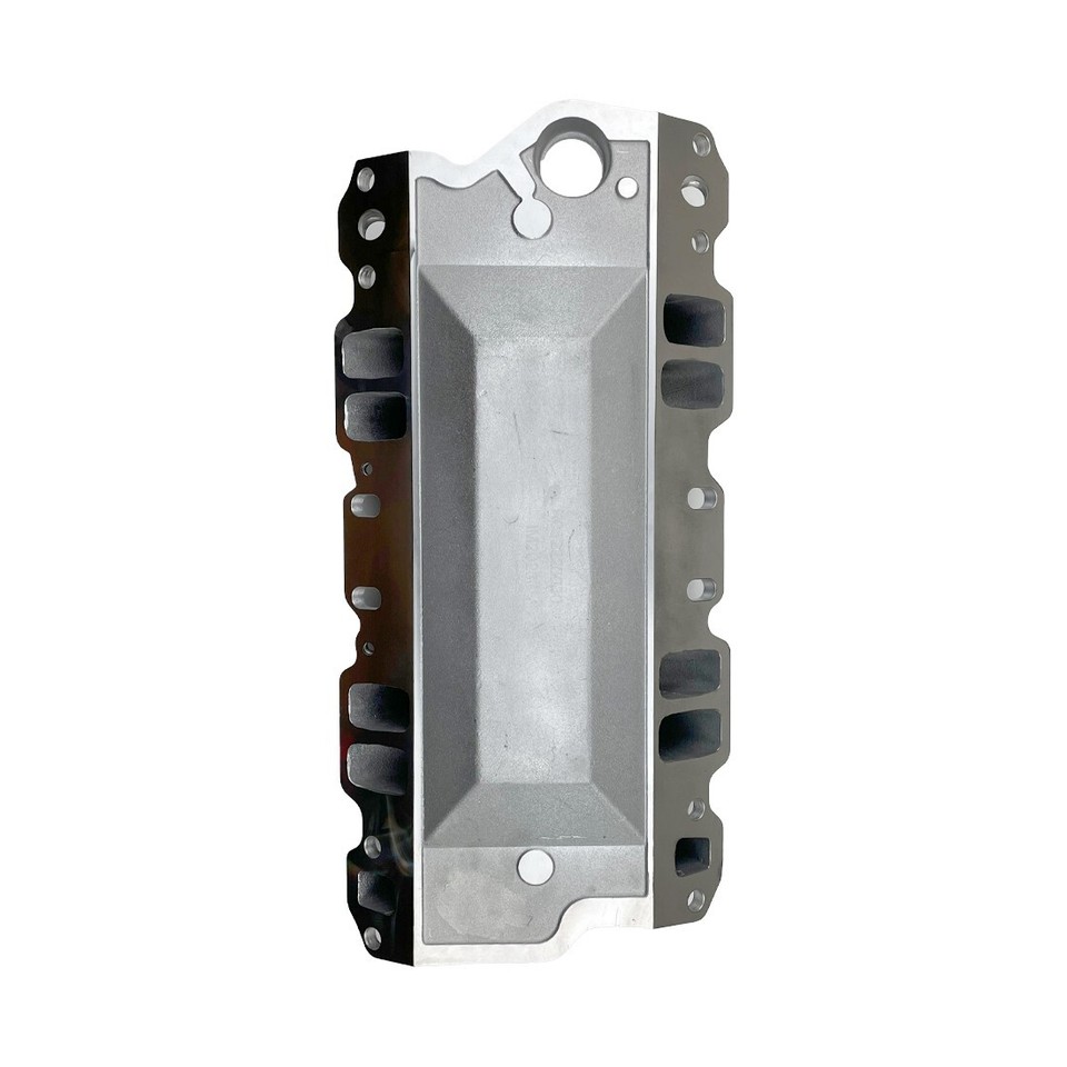 SBC Dual Plane Aluminum Intake Manifold For Chevrolet V8 265-400 Small ...