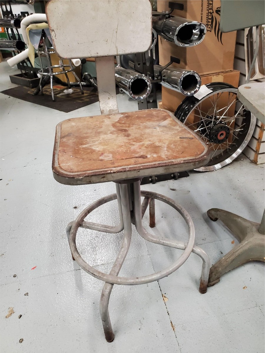 Vintage Industrial Drafting Chair