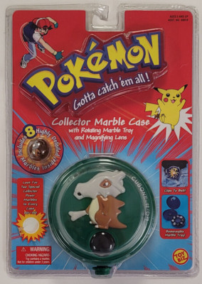 2000 Nintendo POKEMON Collector Marble Case CUBONE #104 Toy Biz | eBay