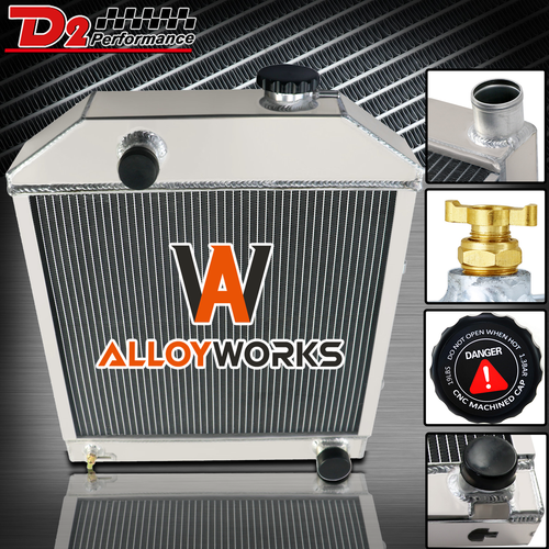 C7NN8005H Radiator Fits Ford Tractor 2000 2600 3000 3400 3500 4000 4100 ...