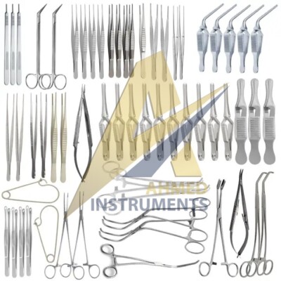Major Vascular Surgery Set of 61Pcs Surgical Specialty Surgical ...