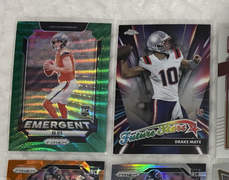 50 Parallel Lot! Prizm Optic Select- Nix Green Wave RC Maye RC Brady ...