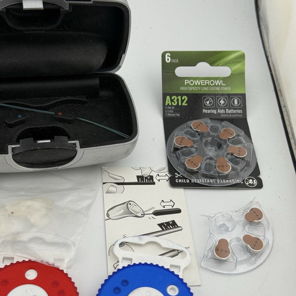 Pair of Resound Vivid Hearing Aids w/ 1 Phonak MicroSavia Art BHE | eBay