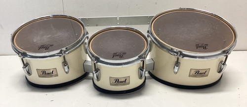 Pearl Competitor Marching Band Tenors Tri Tom Drums 8 10 12 No Harness ...