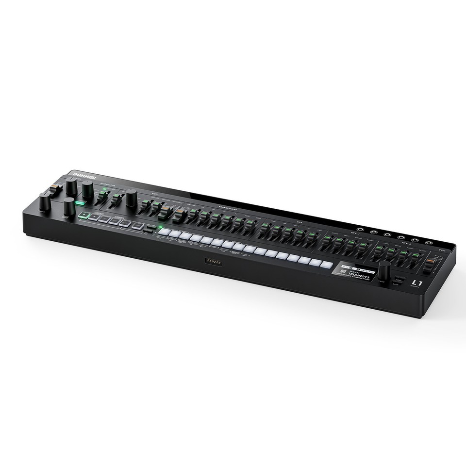 Donner USB MIDI Keyboard Controller Synthesizer Sequencer With Software ...