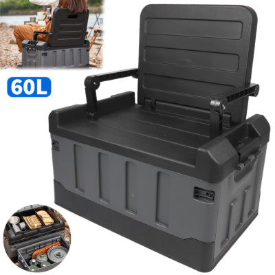 Camping Chair Fishing Tackle Box Seat Bag Outdoor Hiking Folding ...