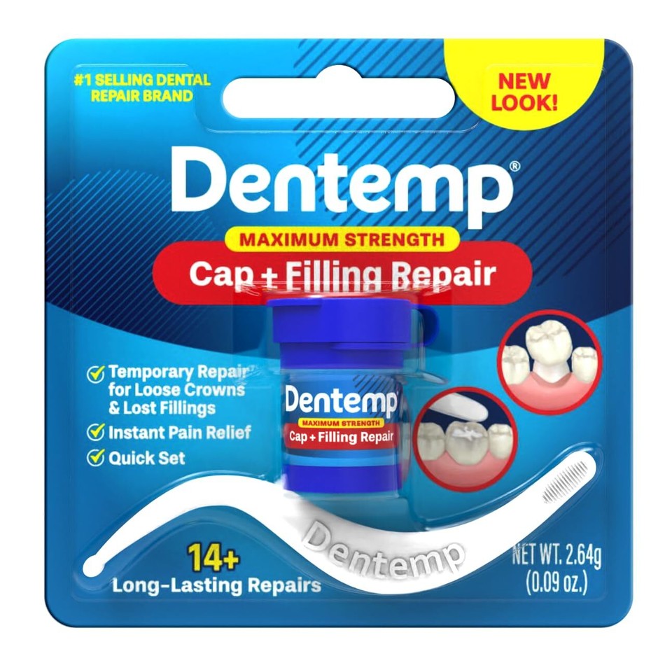 Maximum Strength Loose Cap and Lost Filling Repair - Dental Repair Kit ...
