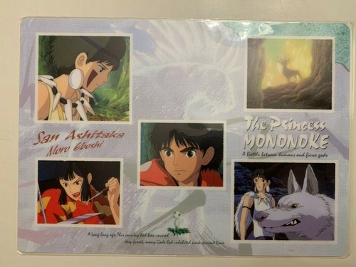 PLASTIC CARD MOVIC // THE PRINCESS MONONOKE // MADE JAPAN | eBay