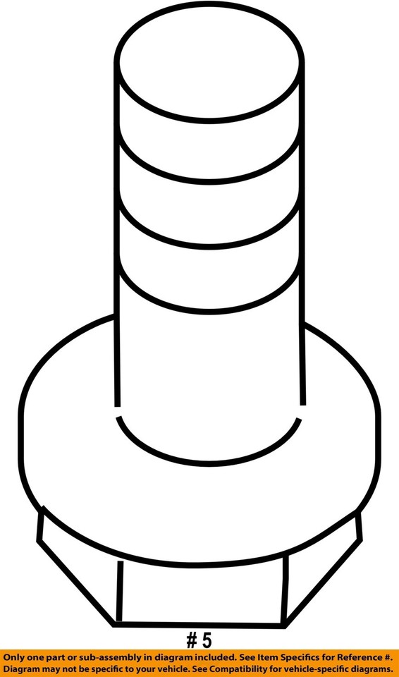 FORD OEM 11-22 EcoSport Suspension Components-Support Brace Bolt ...