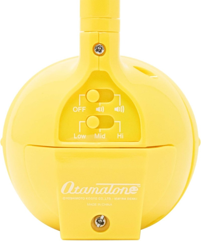Otamatone Yellow Maywa Denki Otamatone ectronic musical instrument from ...