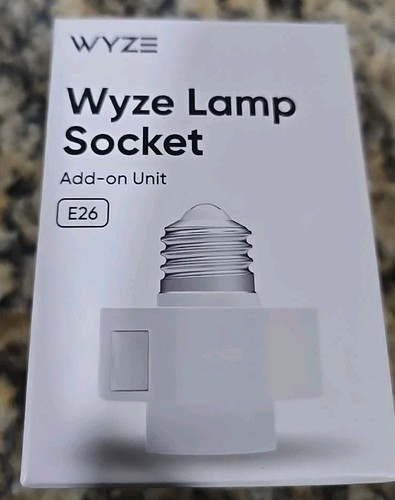 Wyze Lamp Socket Power Adapter for Wyze Cam v3/v4 (Camera Sold ...