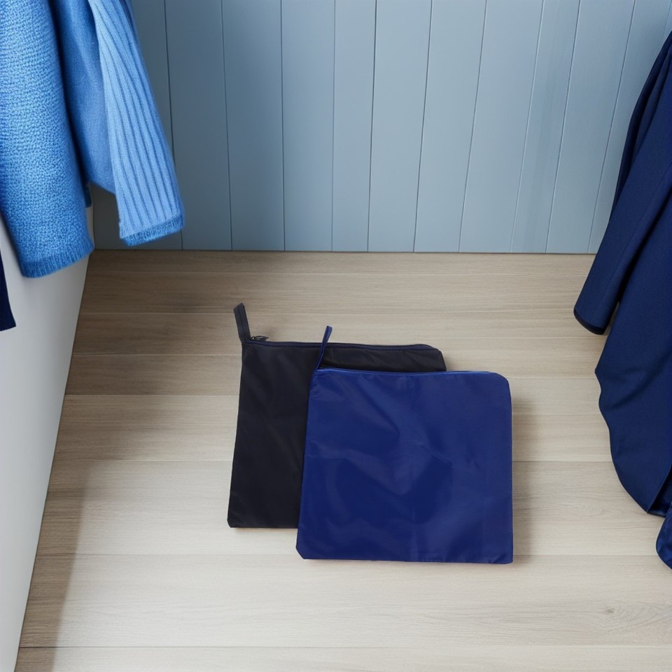 2 Pcs Rain Cape Carrying Case Cycling Gear Storage Pouch Garment ...