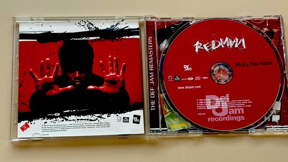 REDMAN WHUT ? THE DEF JAM REMASTERS JAPAN IMPORT CD W/BONUS TRACKS FREE ...