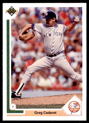 1991 Upper Deck Greg Cadaret Baseball Cards #343 | eBay