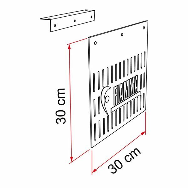 Fiamma Rear Mud Flap Set For Motorhome Splash Guard 06607-01 | eBay UK