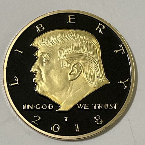 Donald Trump 2018 Two Tone Challenge Coin "In God We Trust" | eBay