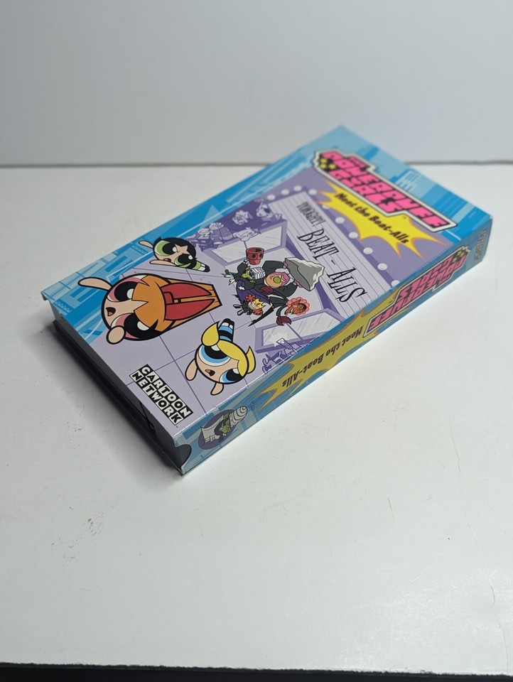 The Powerpuff Girls VHS Meet The Beat Alls Cartoon Network TV Episodes ...