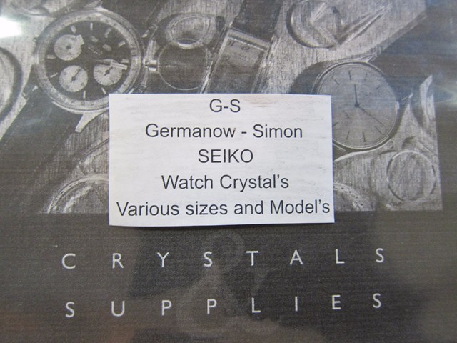 NOS Replacement Crystal for Seiko Watches 23.85 - 34.38 mm | eBay