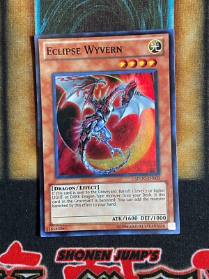 Yugioh Eclipse Wyvern SDDC-EN003 Super Rare NM | eBay