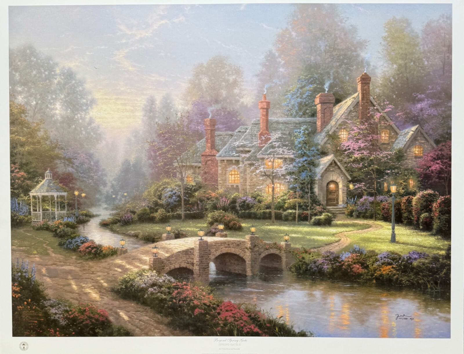 Beyond Spring Gate - Thomas Kinkade Collectibles