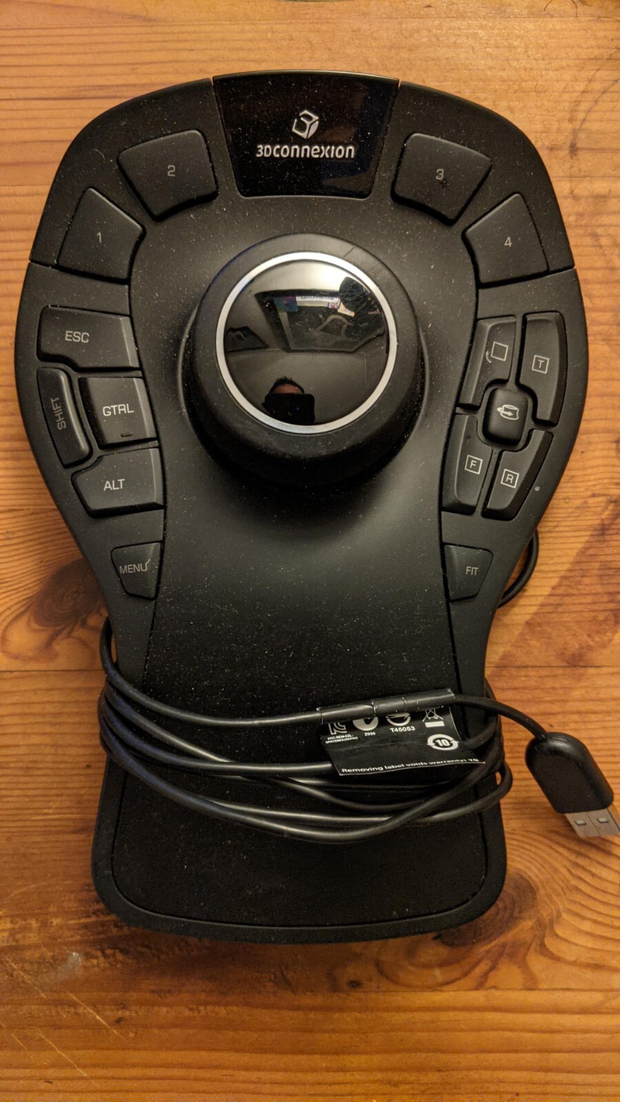 3Dconnexion SpaceMouse Pro 3D CAD Mouse used 821123700406 | eBay
