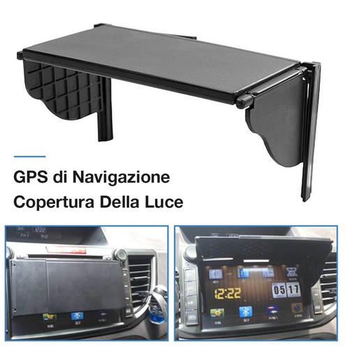 GPS Navigator Sun Shade Visor Car Glare Vision Shield for 5.5 Inch to ...