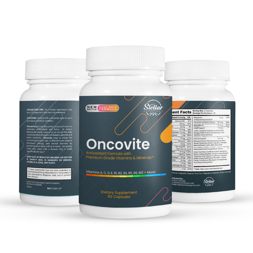 2 Pack Oncovite, antioxidant formula with vitamins & minerals-60 ...
