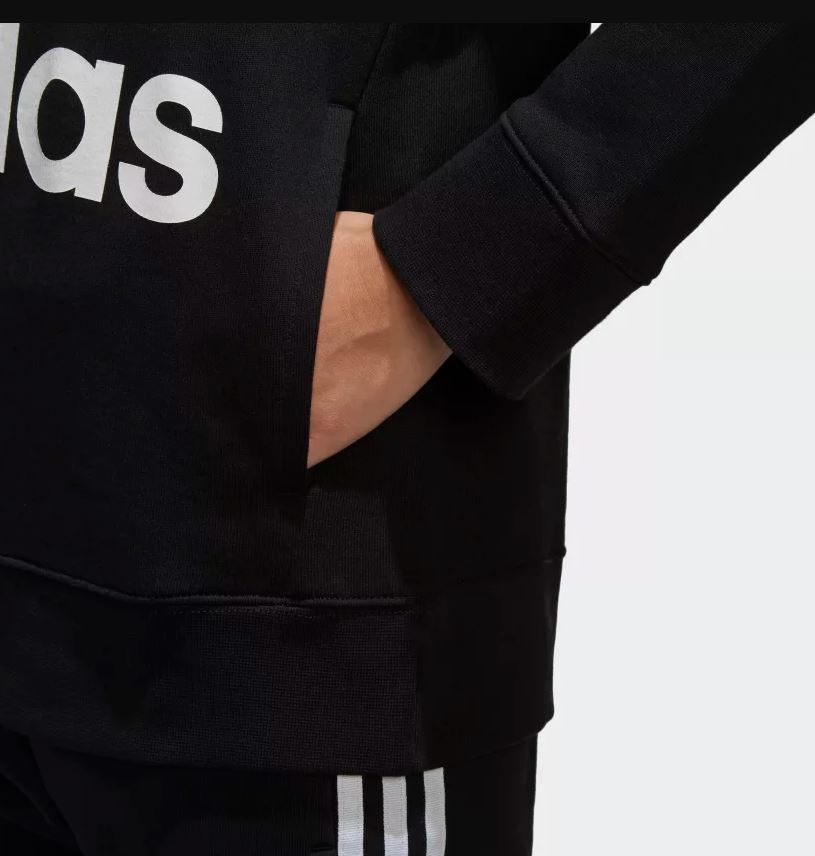 Adidas Originals Women's ADICOLOR TREFOIL HOODIE Black CE2408 d | eBay