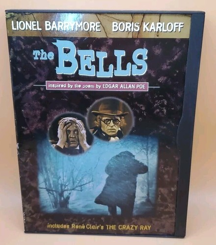 The Bells (DVD) Boris Karloff Lionel Barrymore Edgar Allan Poe ...