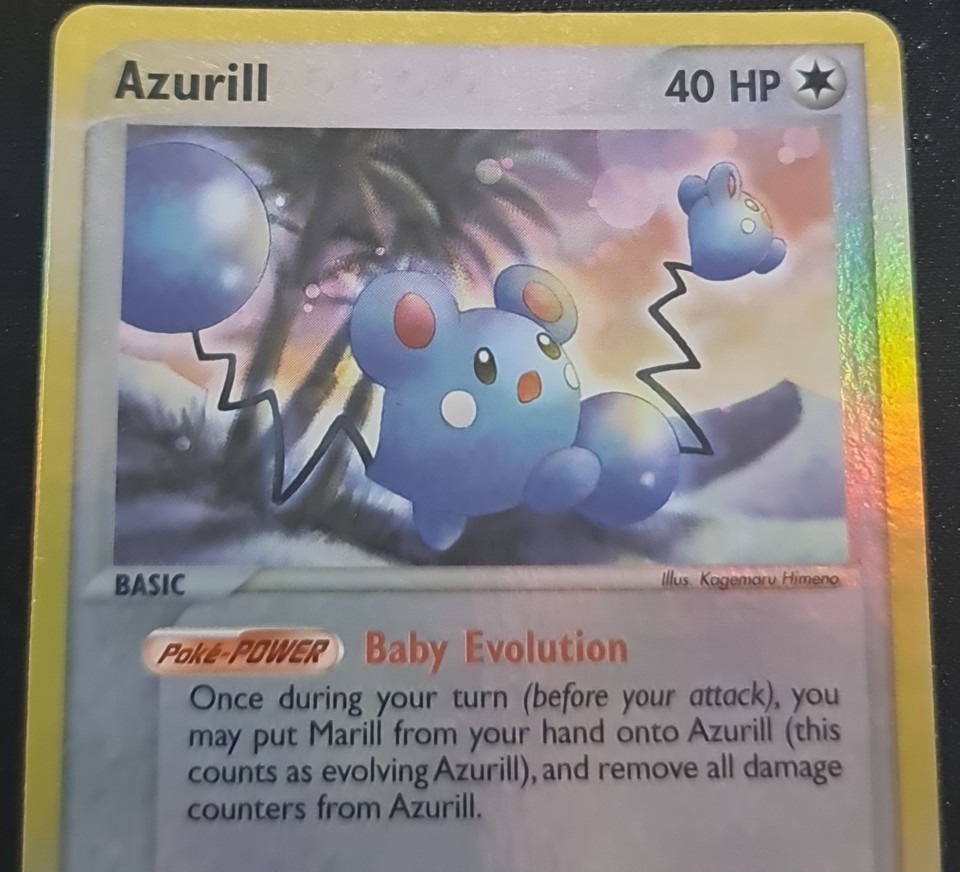 Azurill EX Reverse Holo Sandstorm 31/100 Pokemon Card | eBay UK