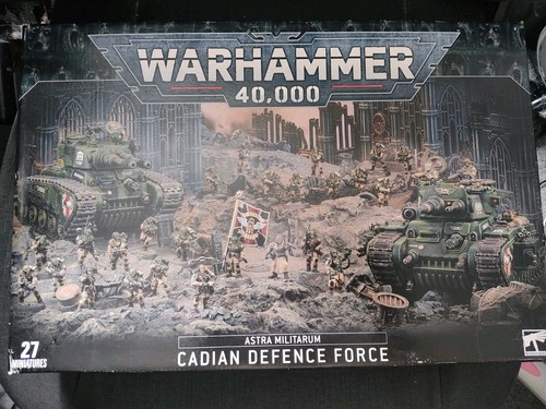 Warhammer 40k Cadian Defence Force Astral Military Battleforce Box Set ...