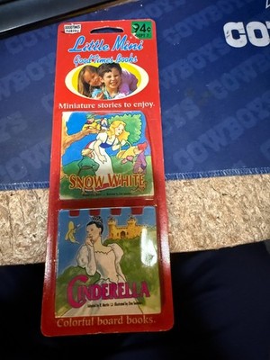 Little Mini Good Times Books Collector Set 1993 SNOW WHITE/CINDERELLA ...
