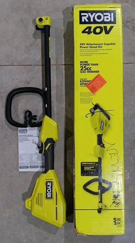 Ryobi RY40PH01K 40V Expand-It Attachment Capable Power Head Only - Tool ...