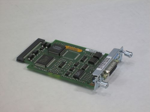 [Lot of 2] WIC-1T Cisco 1 Port Serial WAN Module 1600 1700 2600 3600 ...