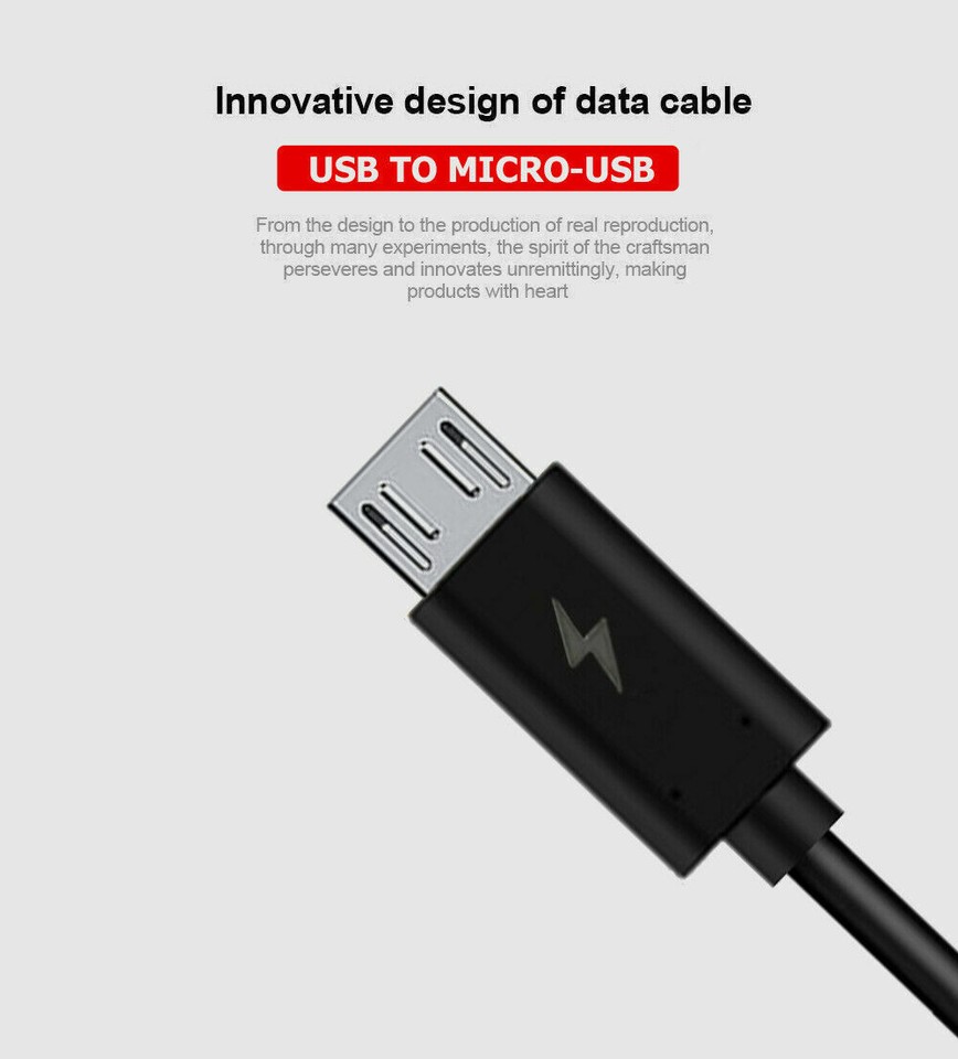 1M Micro USB Charging Cable Dongle Wire For Amazon Fire Stick Live TV ...