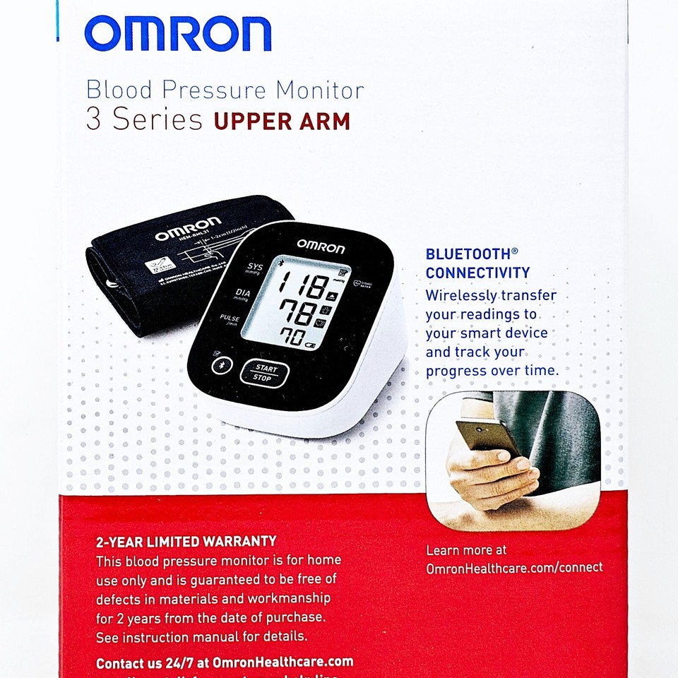 Omron 3 Series BP7150 Upper Arm Blood Pressure Monitor | Automatic ...